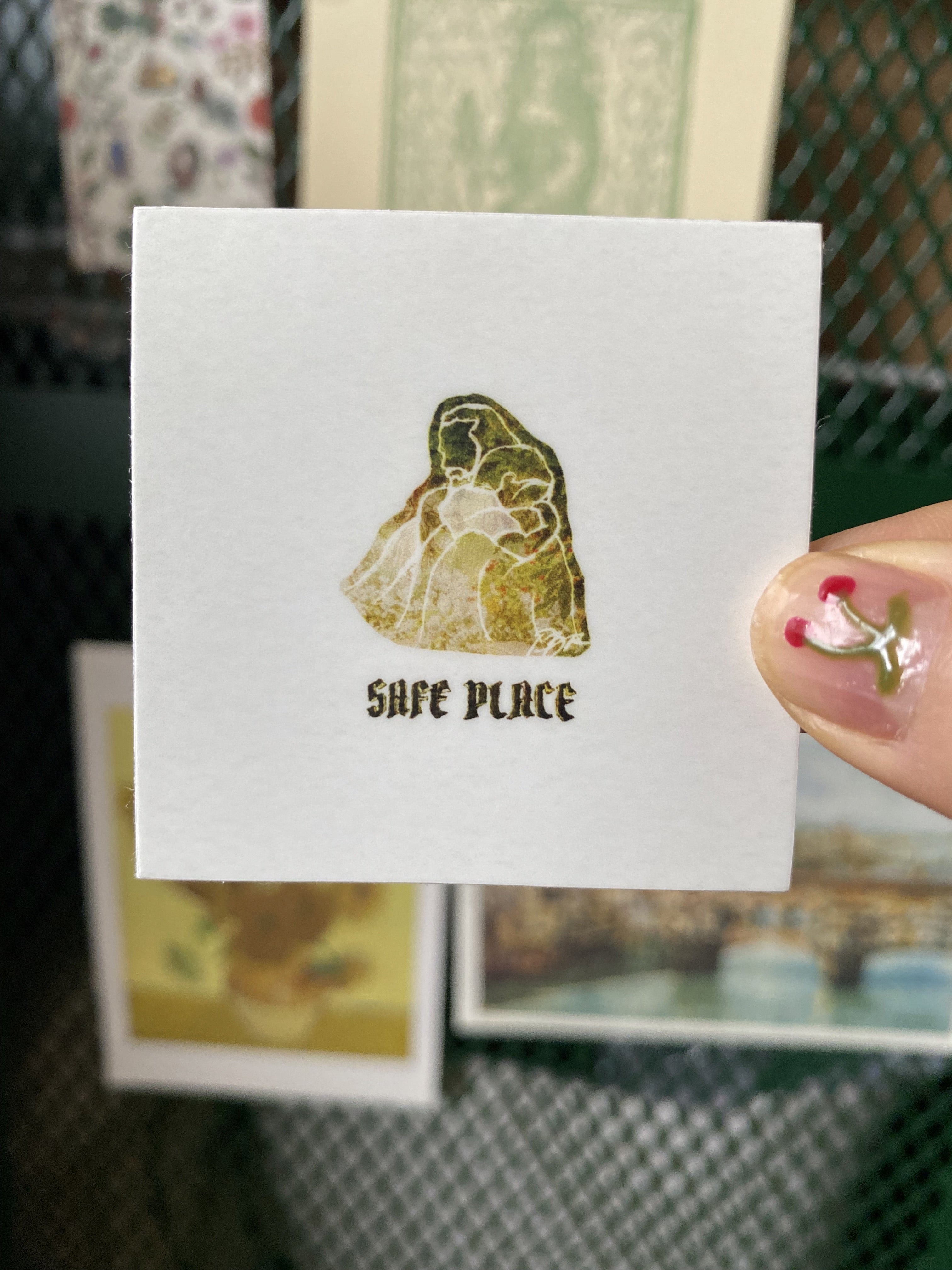Safe Place Sticker – Pauline Zoë Park Music