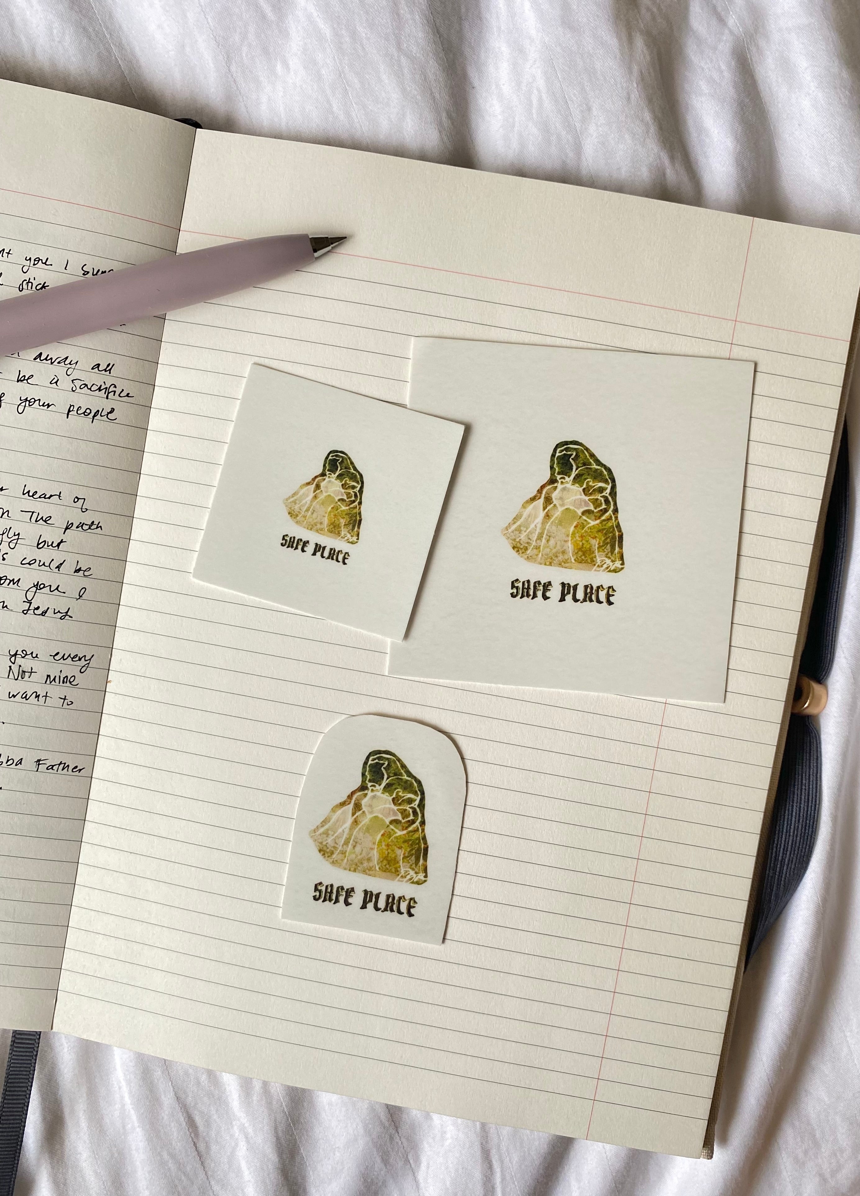 Safe Place Sticker – Pauline Zoë Park Music